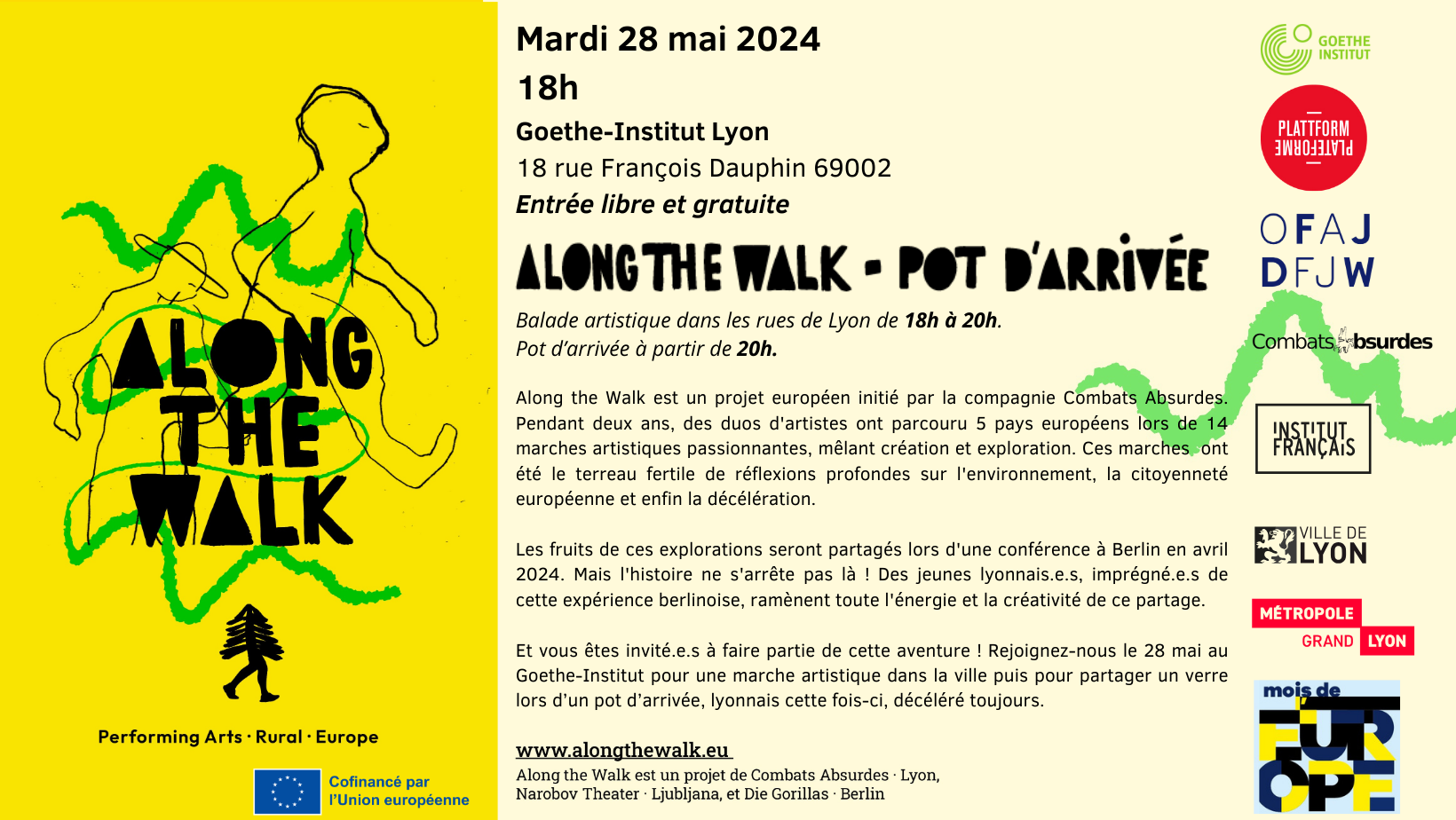 Along The Walk - Pot D'Arrivée – Plateforme-Plattform